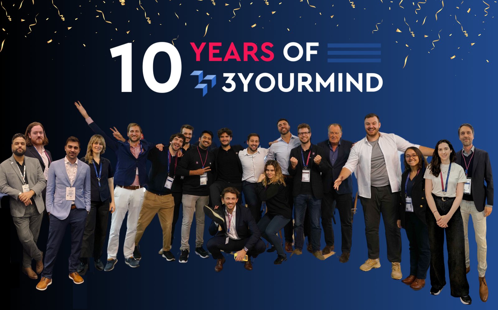 We're Celebrating 10 Years of 3YOURMIND!