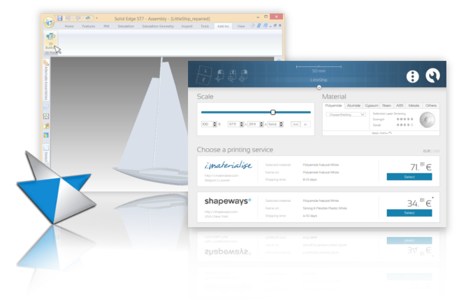 For more information on the 3YOURMIND integration for Solid Edge ...